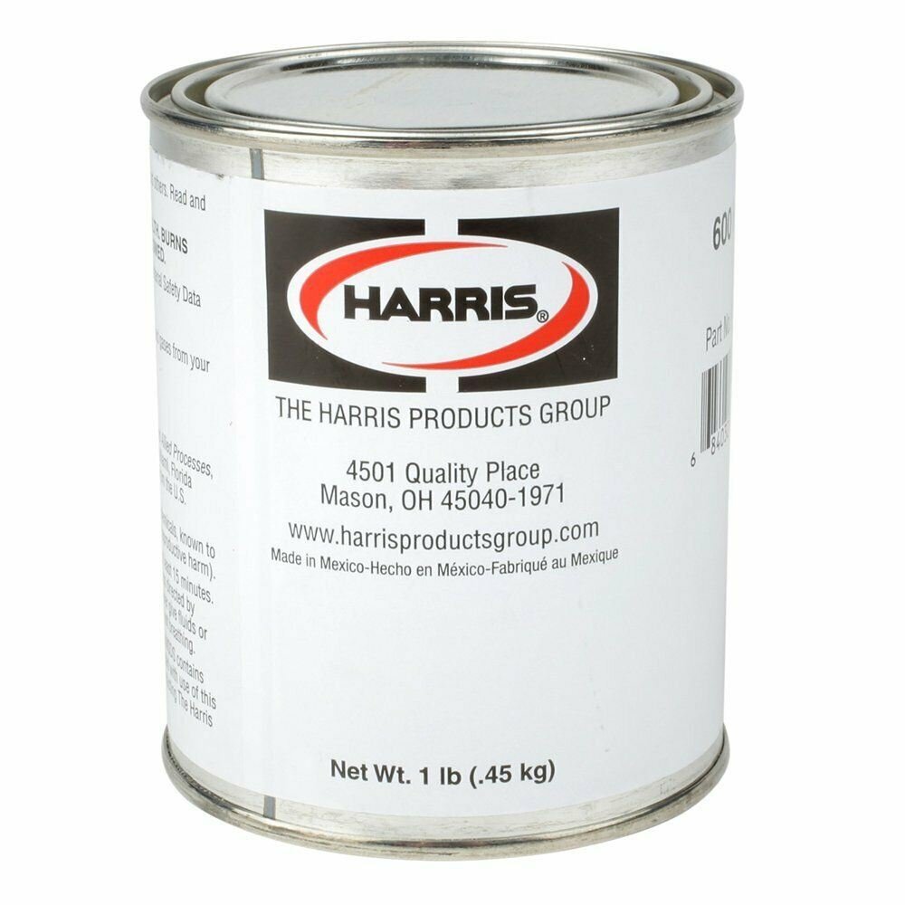 Harris General Purpose Powder Flux 3.375 in. 1 lb. – Atlas Welding Supply