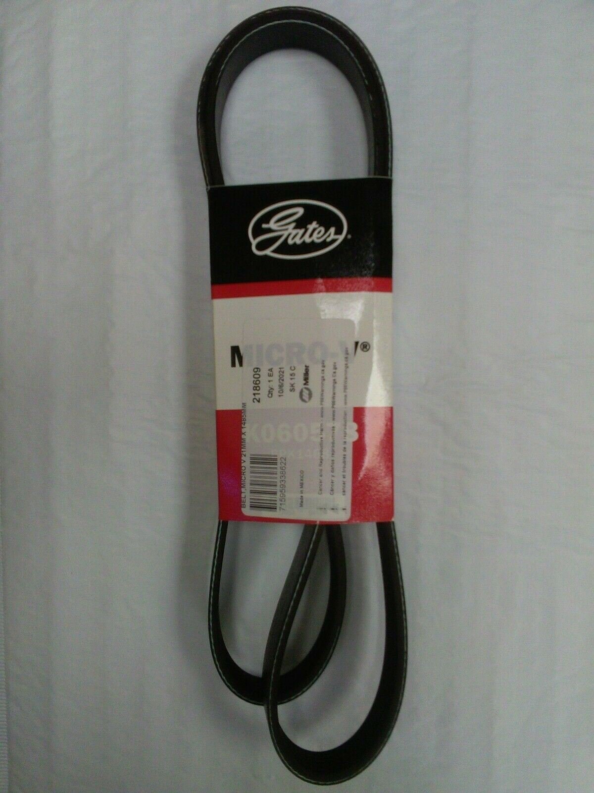 Miller 218609 Belt Micro V 21MM 1485MM Gates SK 15 C K060578 – Atlas ...