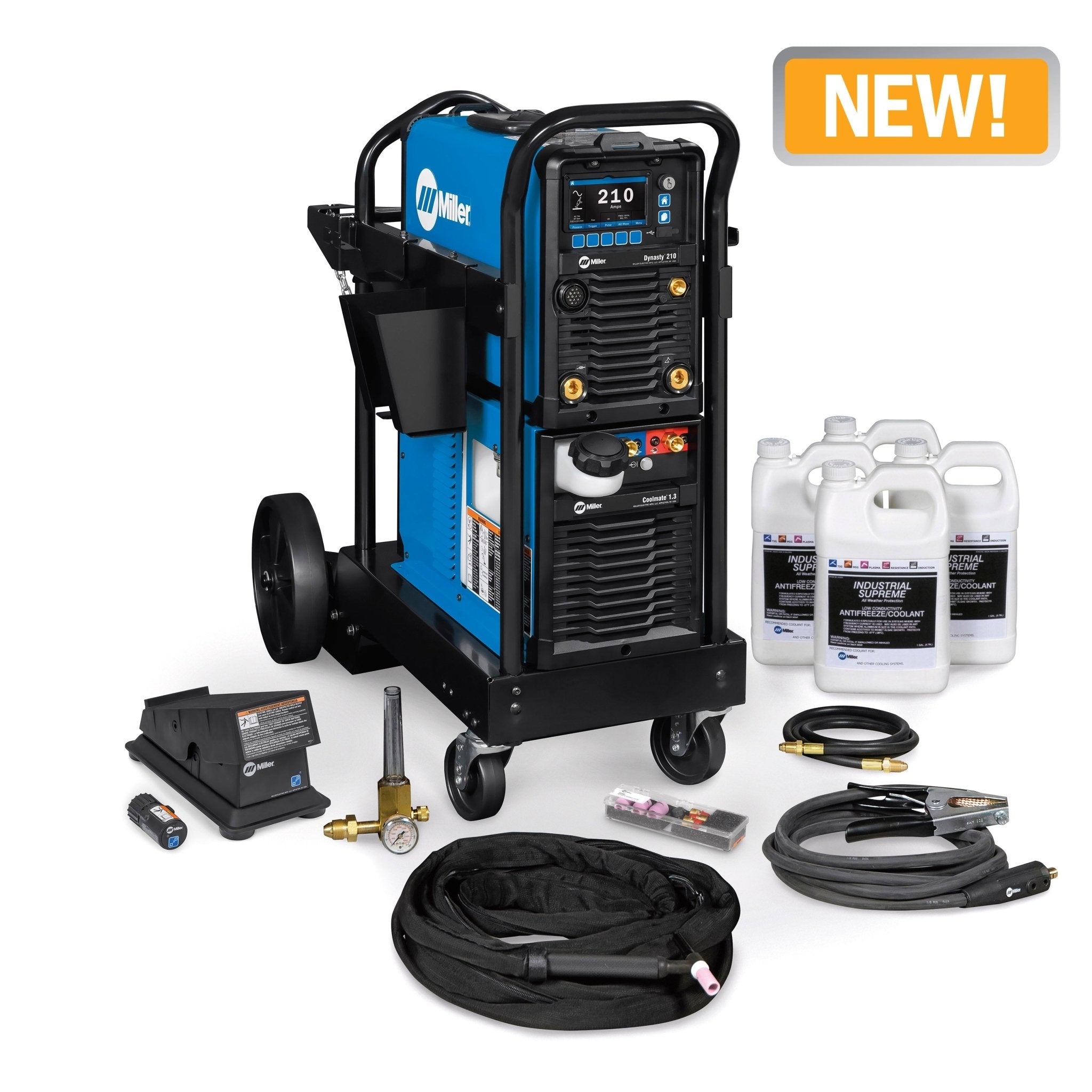 Miller Dynasty 210 DX CPS Tig Welder & Foot Control 951936 – Atlas ...