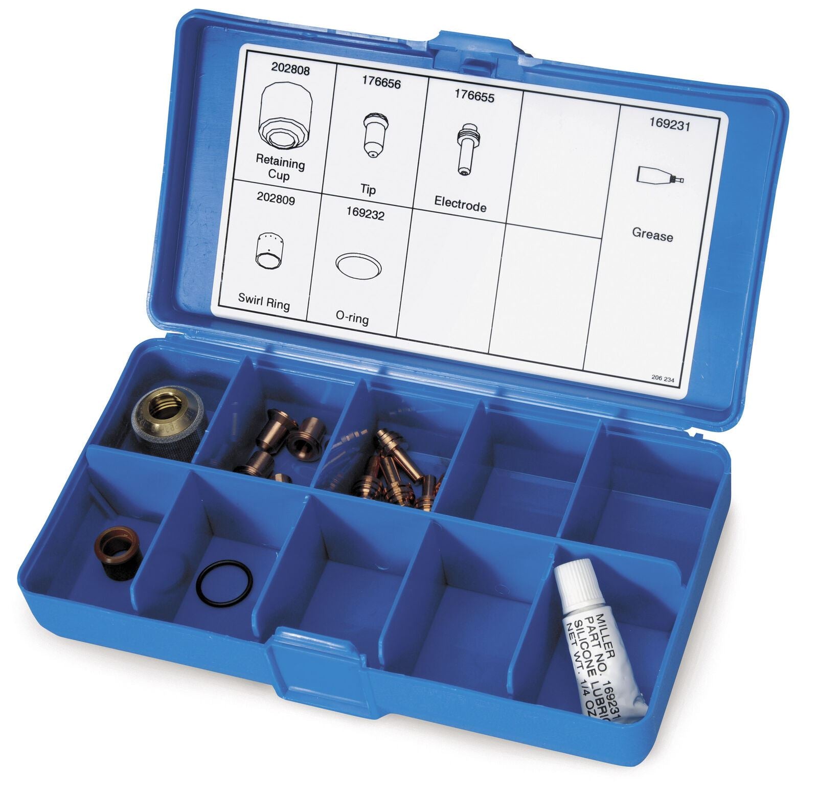 Miller Spectrum 375 XTREME Consumable Kit ICE-27T/27C 222939 – Atlas ...